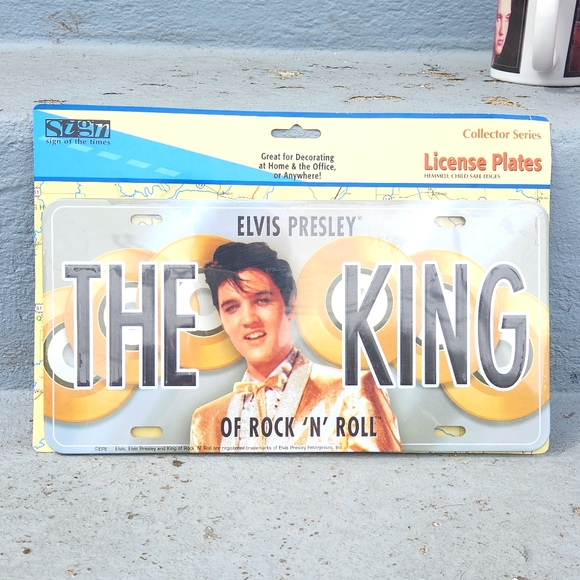 Other | Elvis License Plate | Poshmark